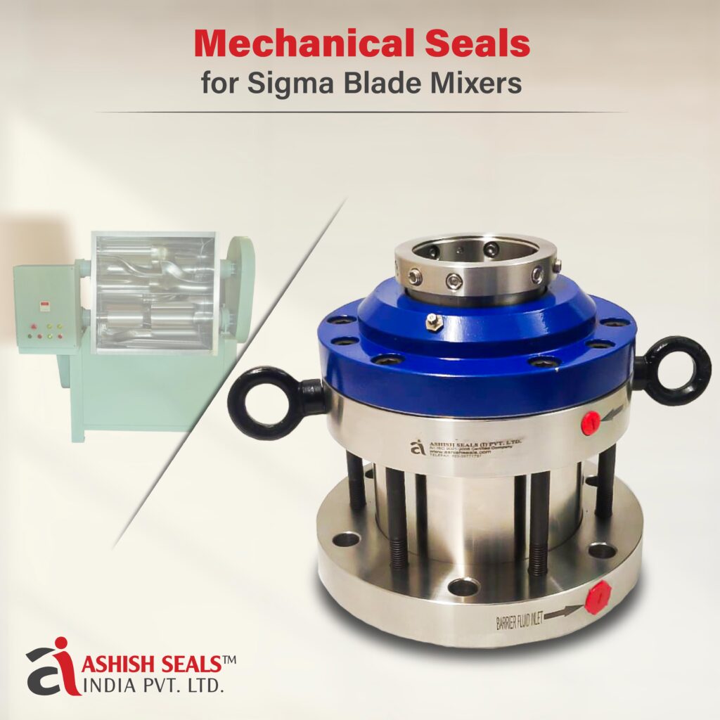 Mechanical Seals for Sigma Blade Mixers supplier and exporter in Mumbai