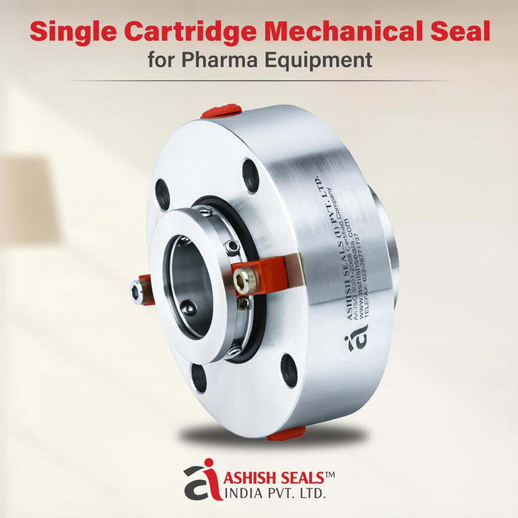 Single Cartridge Mechanical Seal for Pharma Equipment manufacturer in ...